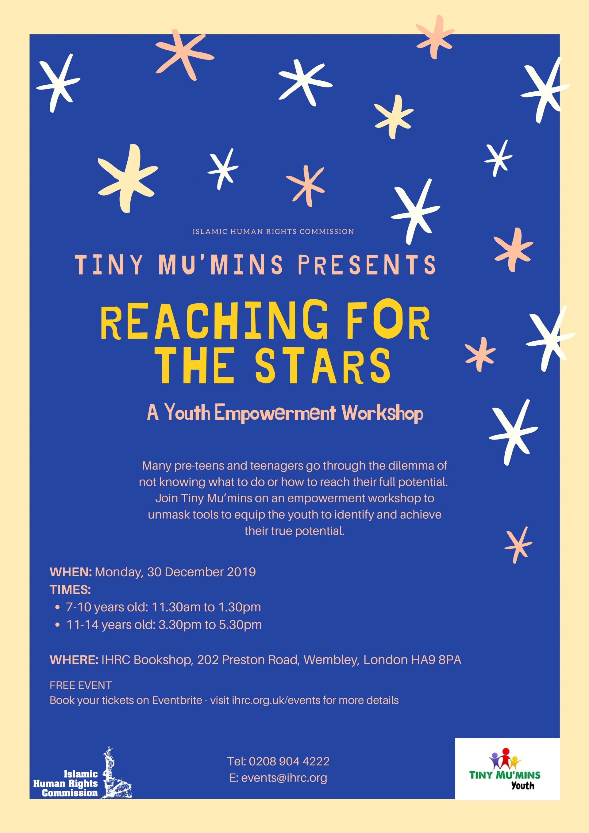 Reaching For The Stars - A Youth Empowerment Workshop - IHRC