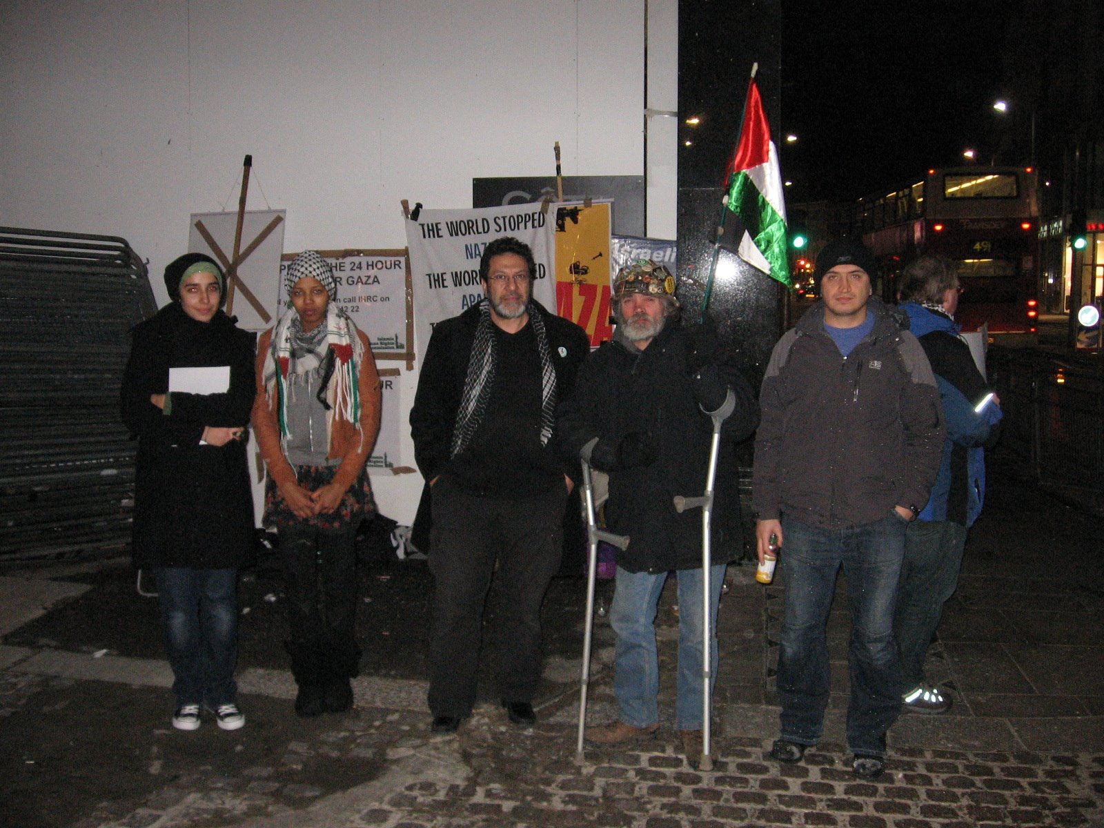 From the archives: 24/7 Gaza Vigil to protest Operation Cast Lead - IHRC