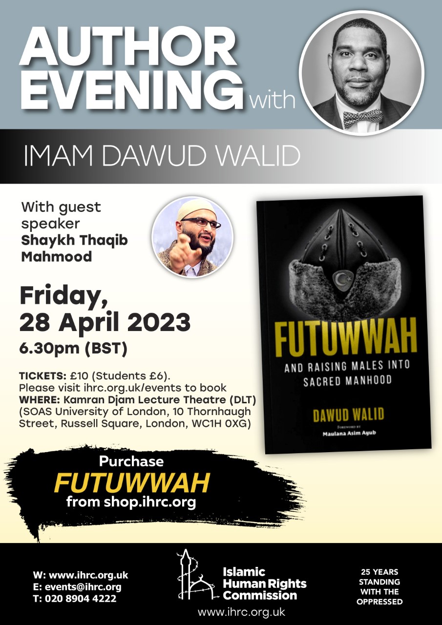 Islamic Chivalry and Toxic Masculinity: An Author Evening with Imam ...