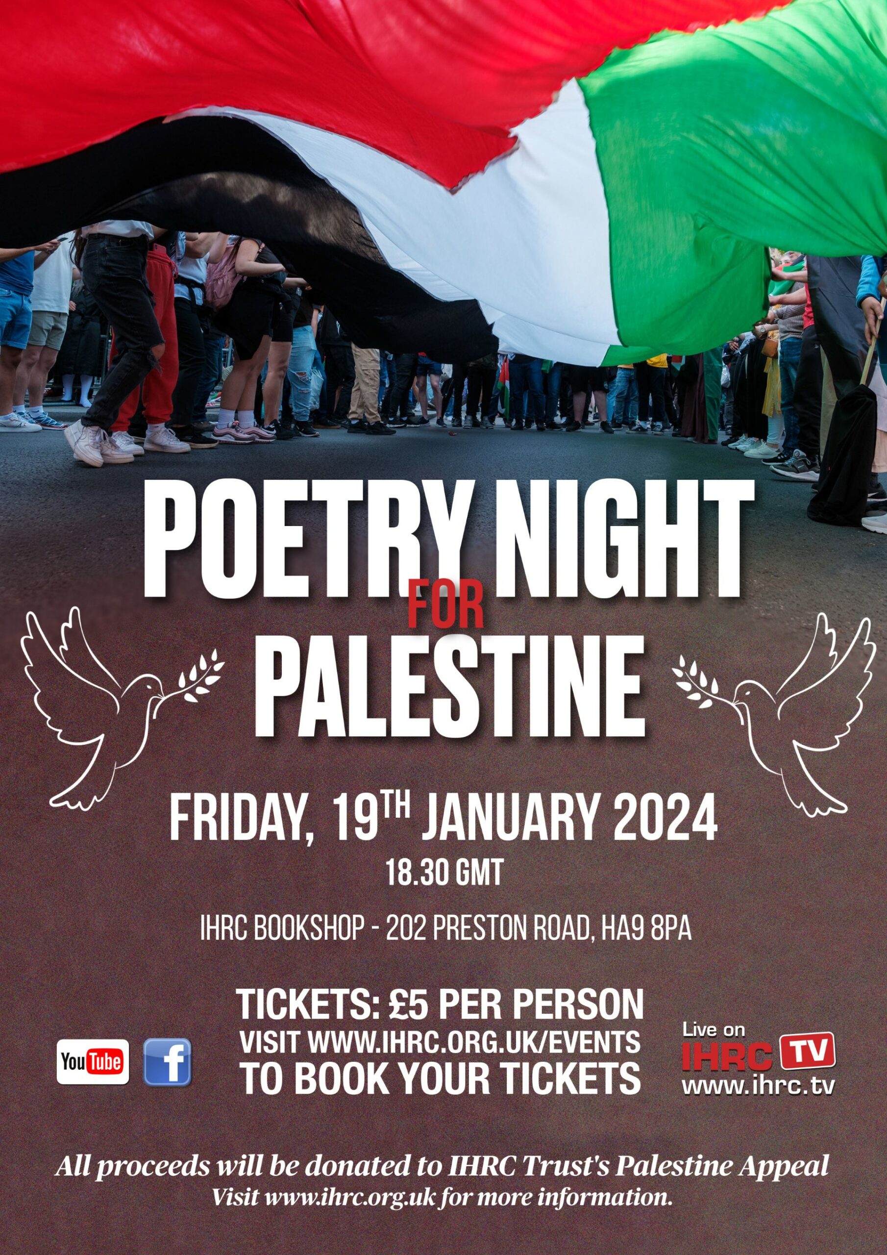 Poetry Night for Palestine - IHRC