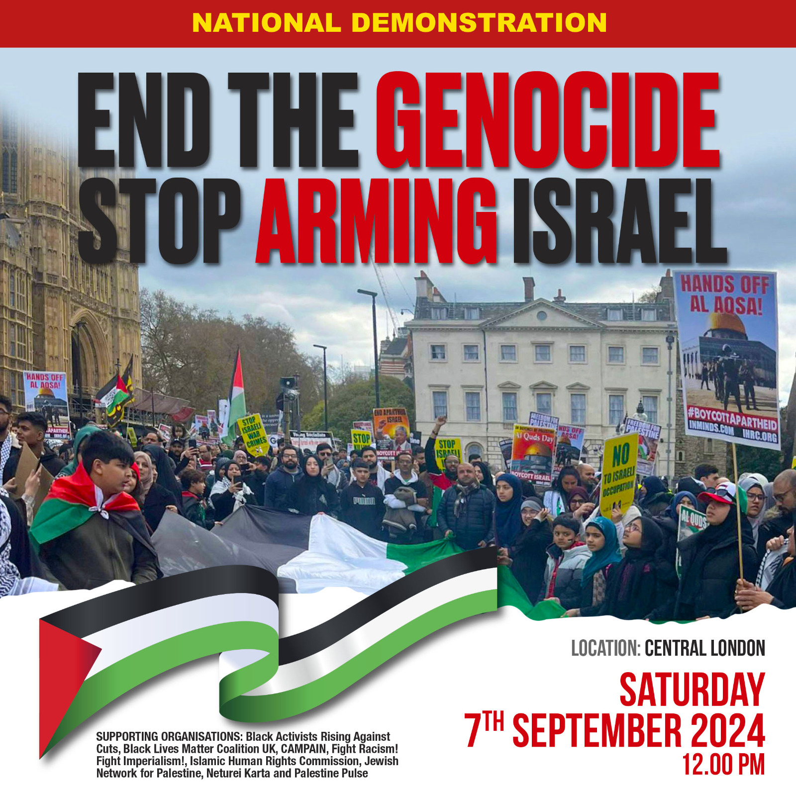 National Demonstration for Palestine - IHRC