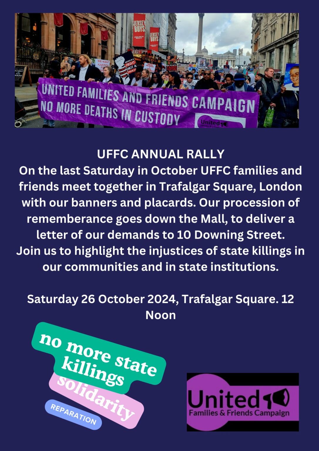 Annual UFFC March - IHRC