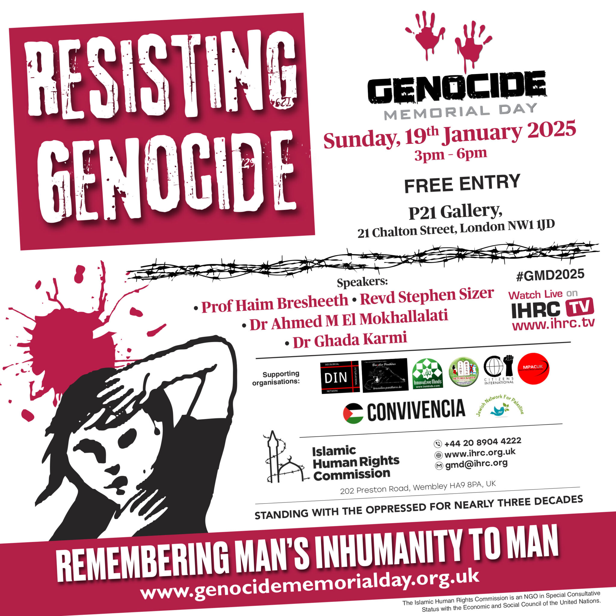 Genocide Memorial Day 2025: Resisting Genocide - IHRC