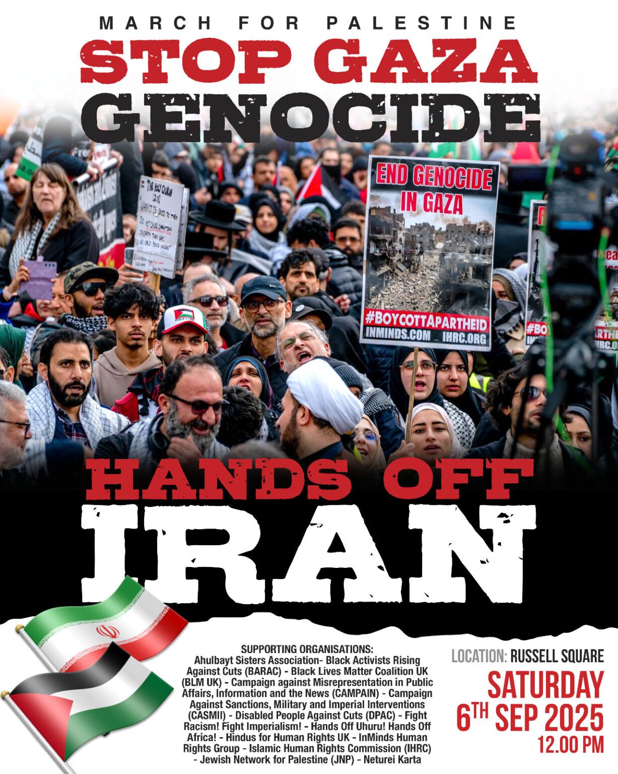 Protest for Gaza - IHRC